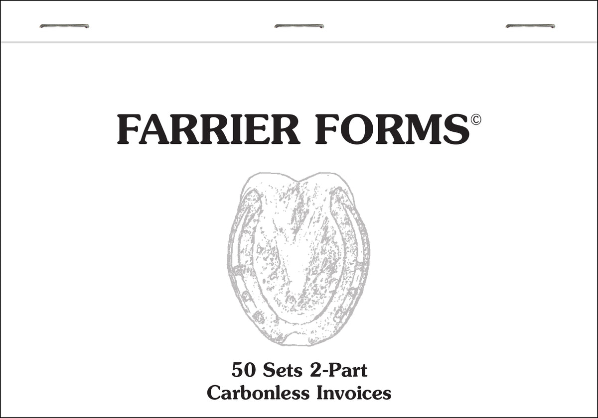 Farrier Forms Invoices